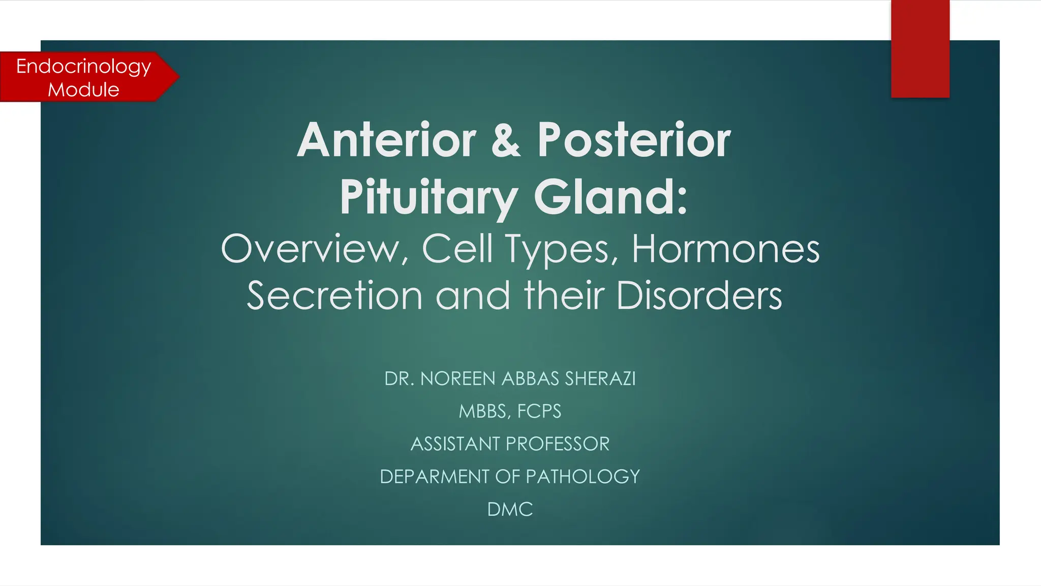 Anterior and Posterior Pituitary.pptxxxx | PPTX