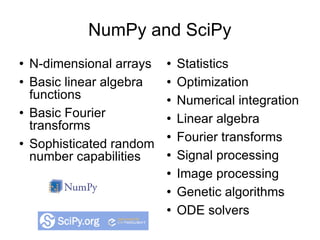Antao Biopython Bosc2008 | PPT