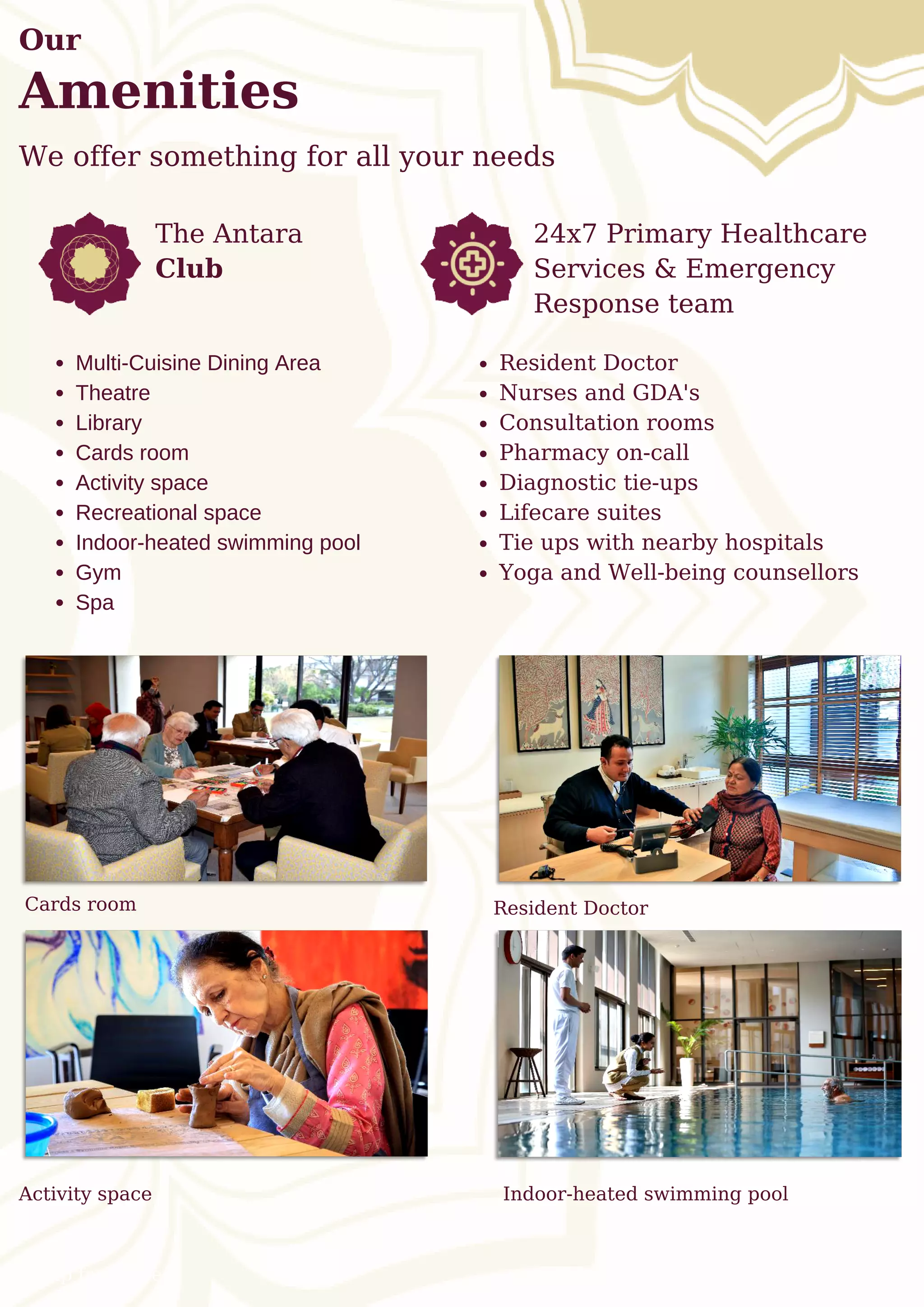 Antara Homes for Seniors | PDF