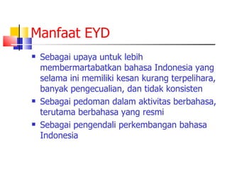 Antara eyd 1987 dan eyd 2009 | PPT