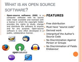 Legitimacy of Open Source Softwares | PPTX