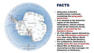 ENVIRONMENTAL SCIENCE - Antarctica | PPTX