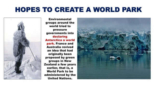 ENVIRONMENTAL SCIENCE - Antarctica | PPTX