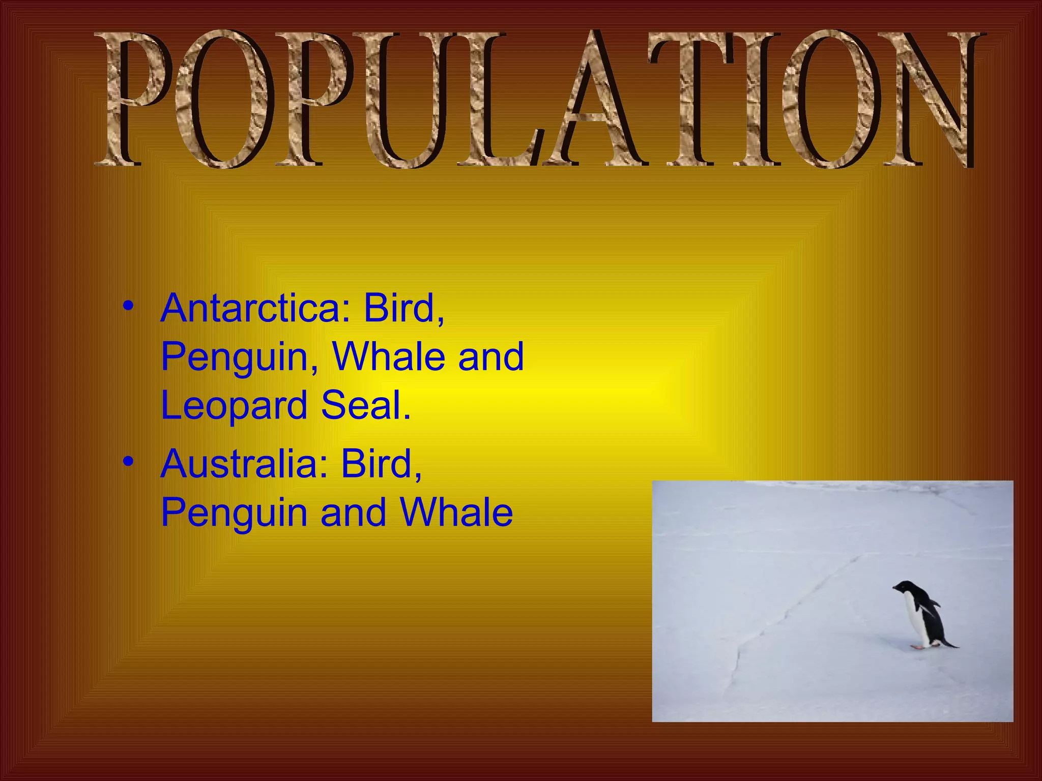 Antarctica And Australia | PPT