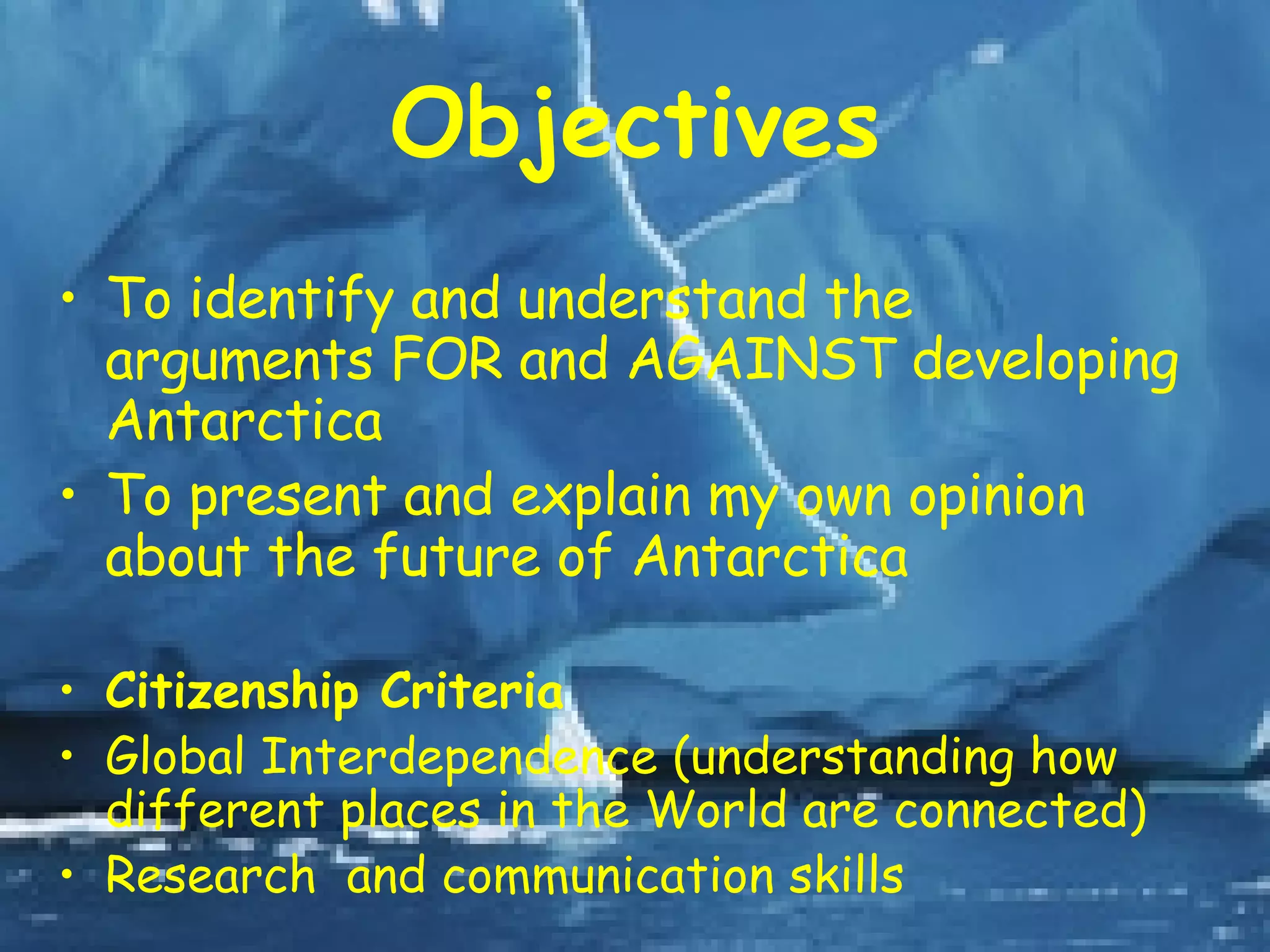 Antarctica Power Point Lesson 2 | PPT