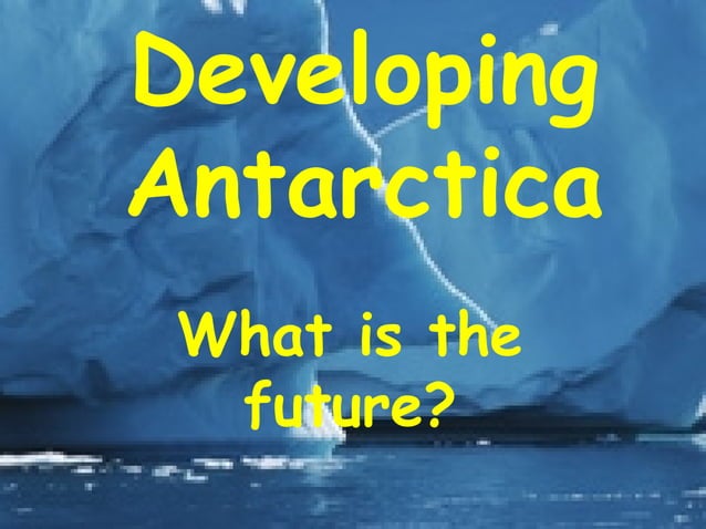 Antarctica Power Point Lesson 2 | PPT