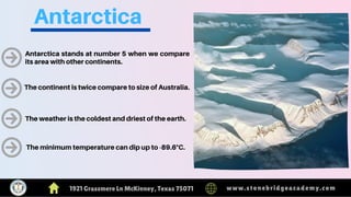 Antarctica interesting facts for kids | PDF