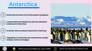 Antarctica interesting facts for kids | PDF