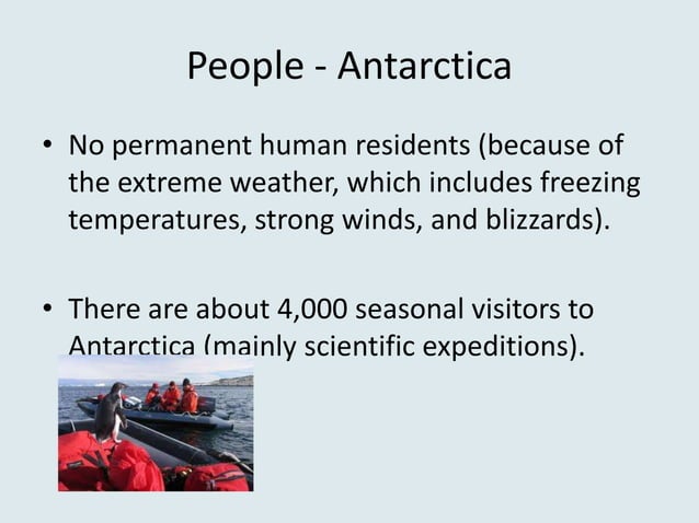 Antarctica introduction ppt | PPTX