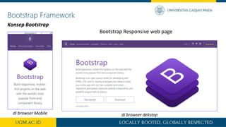Desain Antarmuka WebGIS: Bootstrap | PPTX