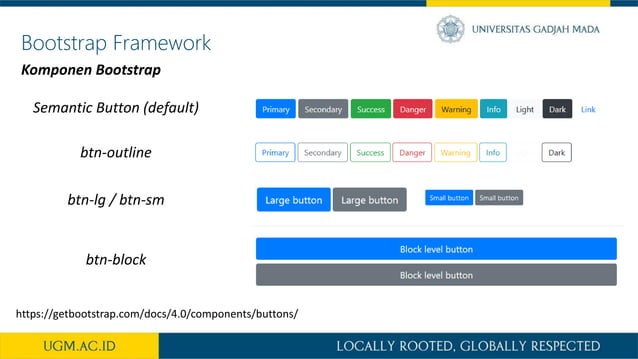 Desain Antarmuka WebGIS: Bootstrap | PPTX
