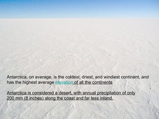 The Antartica: Exploration, Geography Presentation | PPT