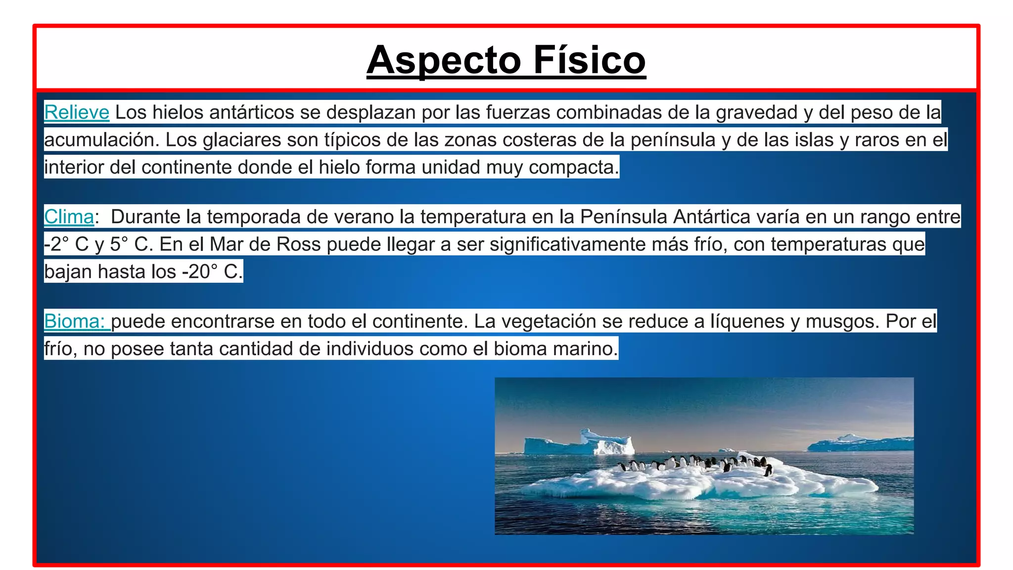 Antartida geografia | PPT
