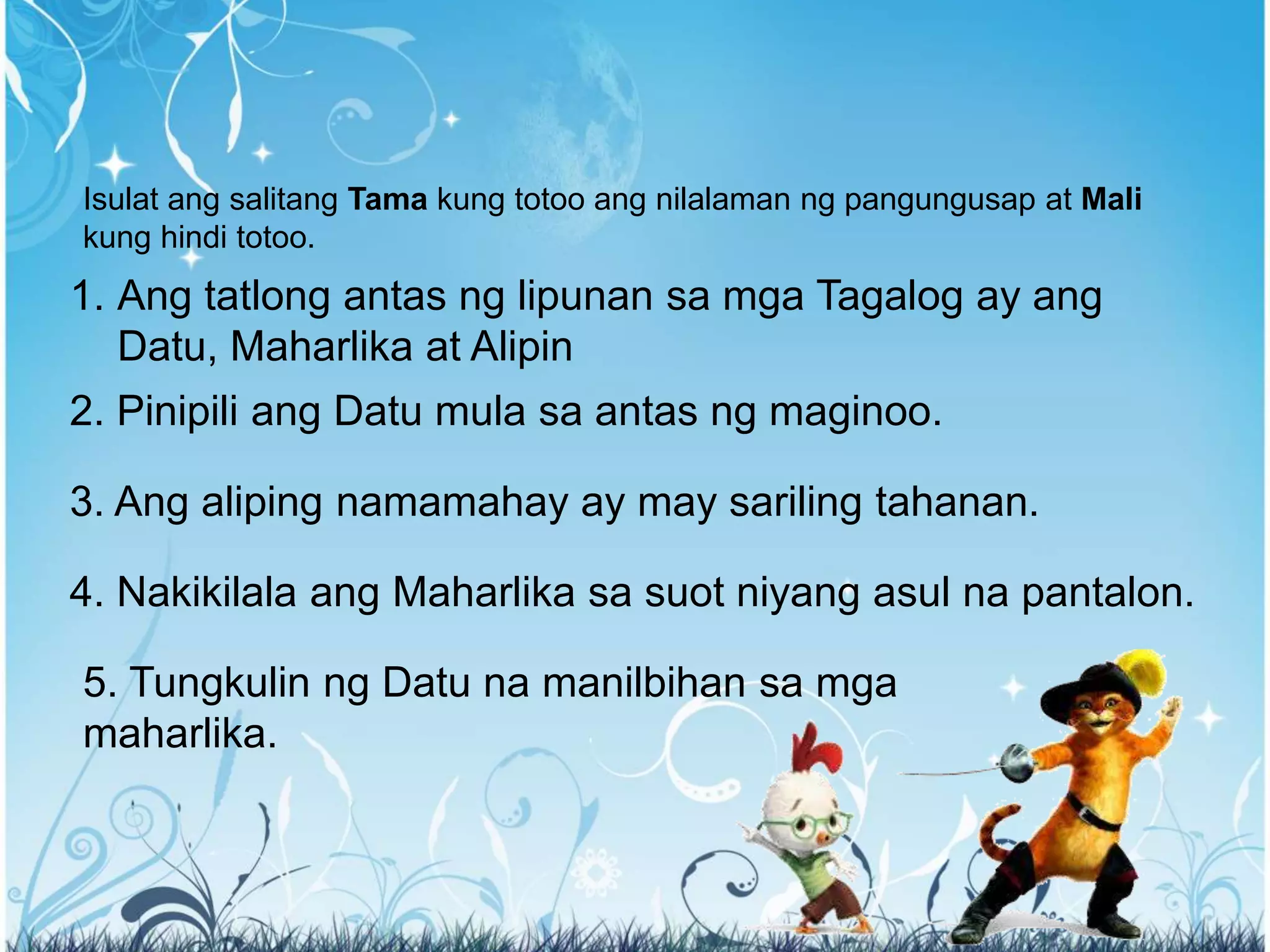 ANTAS ng LIPUNAN ng mga SINAUNANG PILIPINO.pptx