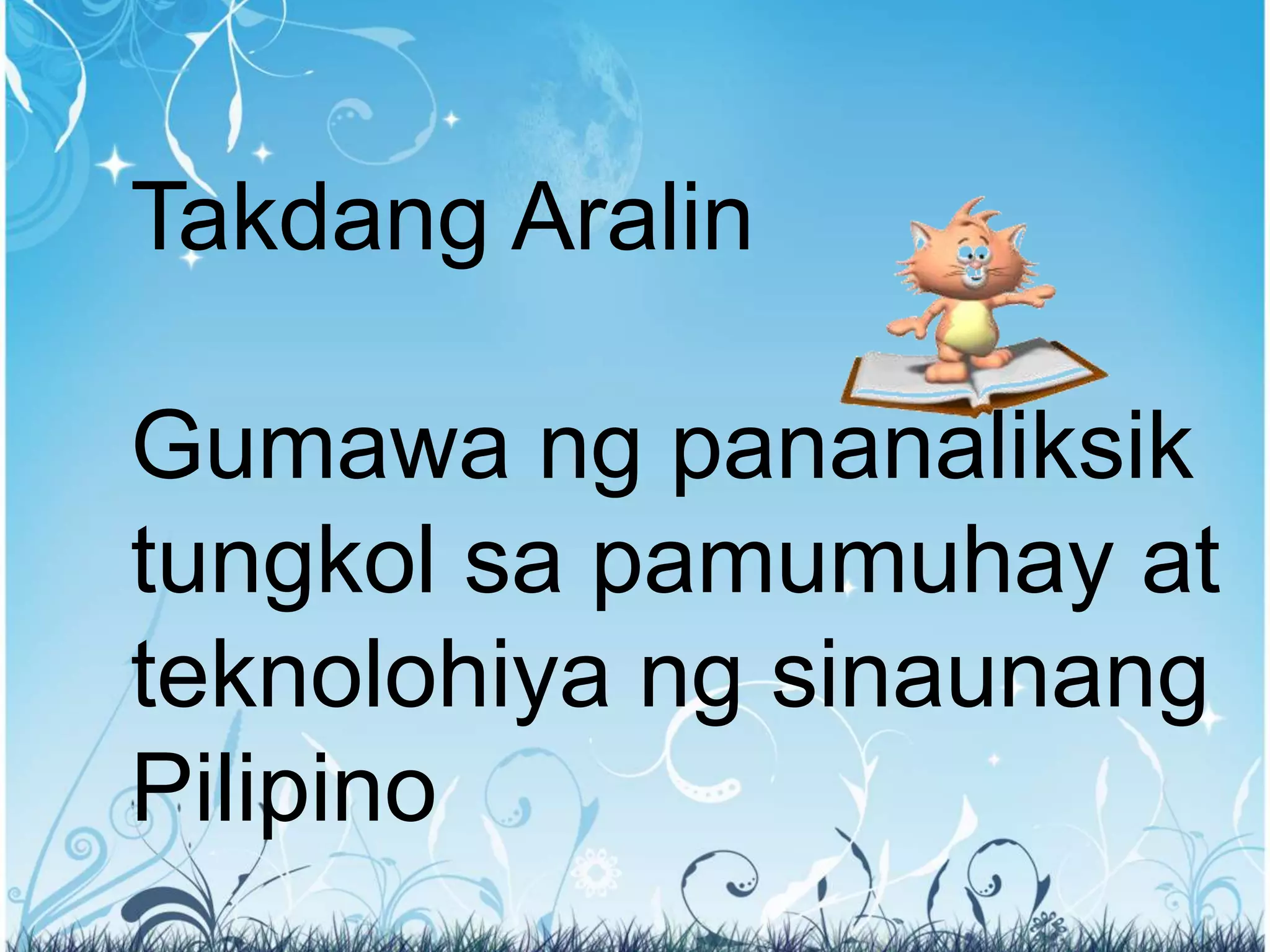 ANTAS ng LIPUNAN ng mga SINAUNANG PILIPINO.pptx