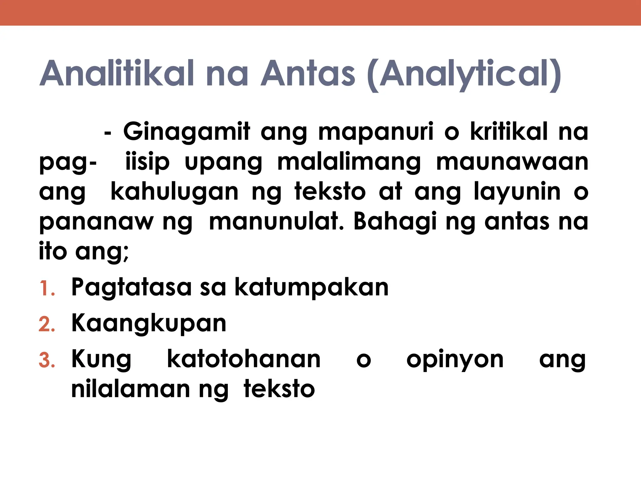 Ang Iba't Ibang mgaAntas ng Pagbasa.pptx