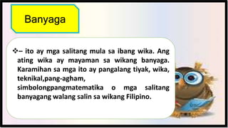 Antas ng wika | PPTX