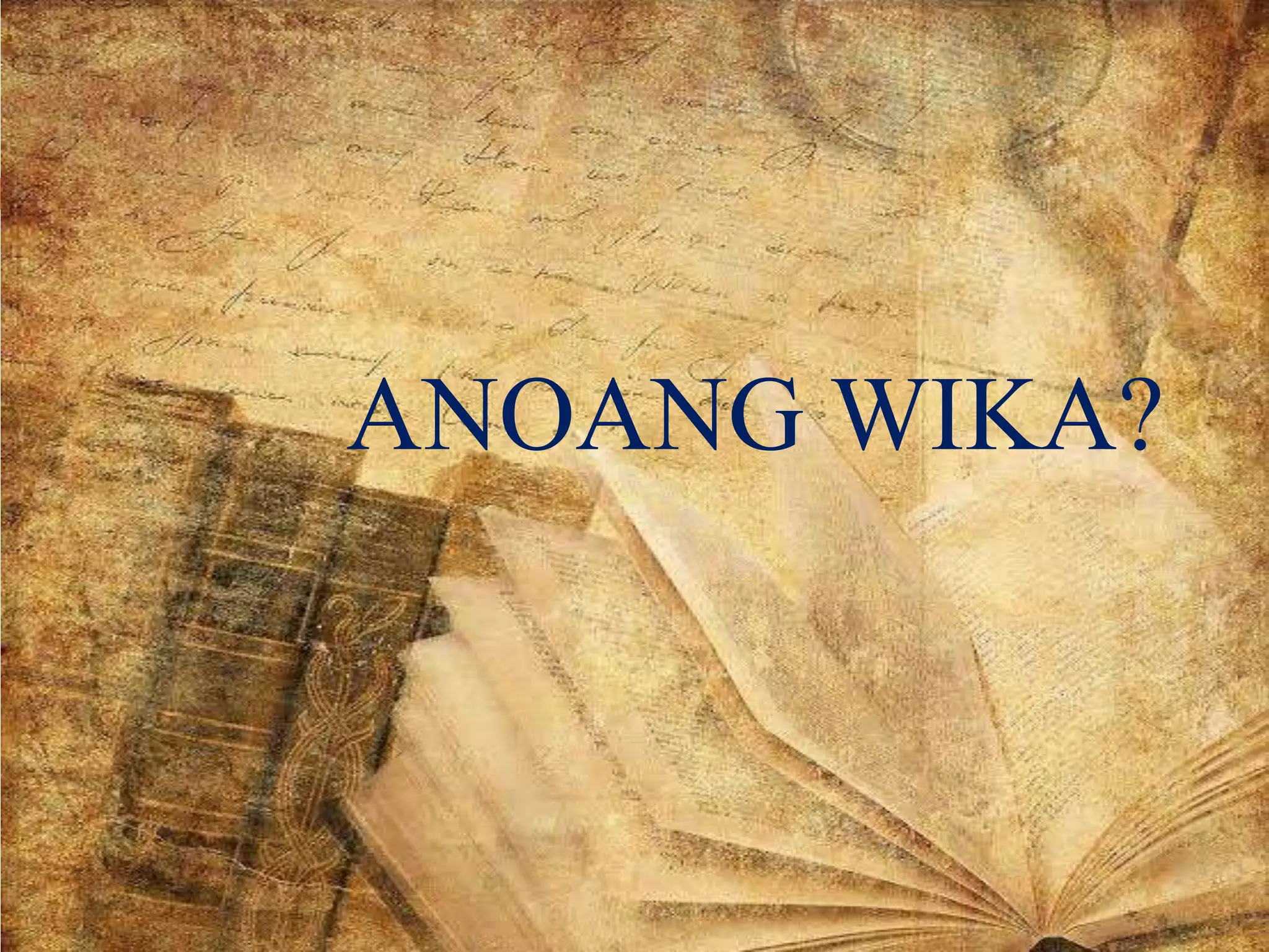 FILIPINO 11.KOMUNIKASYON AT PANANALIKSIK SA WIKA AT KULTURANG PILKIPINOAntas_ng_wika.ppt