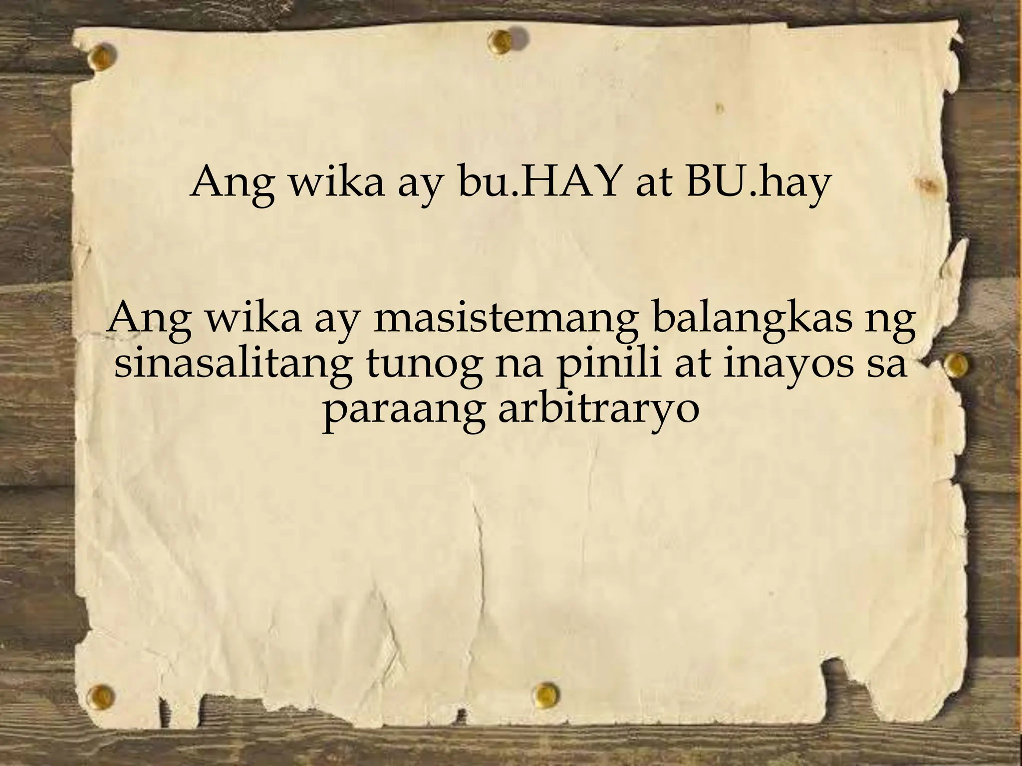 FILIPINO 11.KOMUNIKASYON AT PANANALIKSIK SA WIKA AT KULTURANG PILKIPINOAntas_ng_wika.ppt