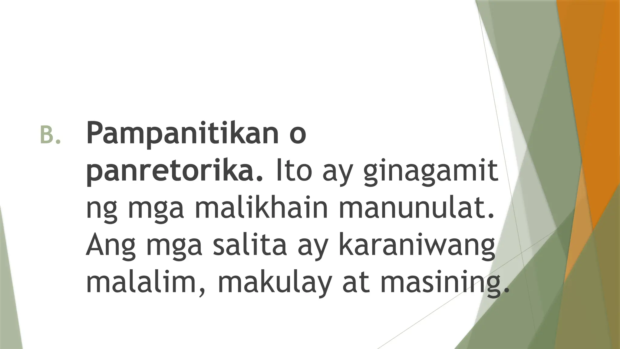 Antas ng Wika: Pormal at Impormal na wika Filipino 8.pptx