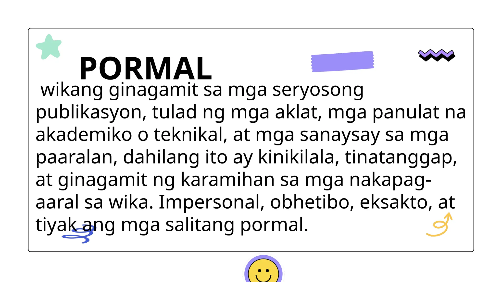 antas ng wika sa Filipino 8,wika at gramatika | PPTX