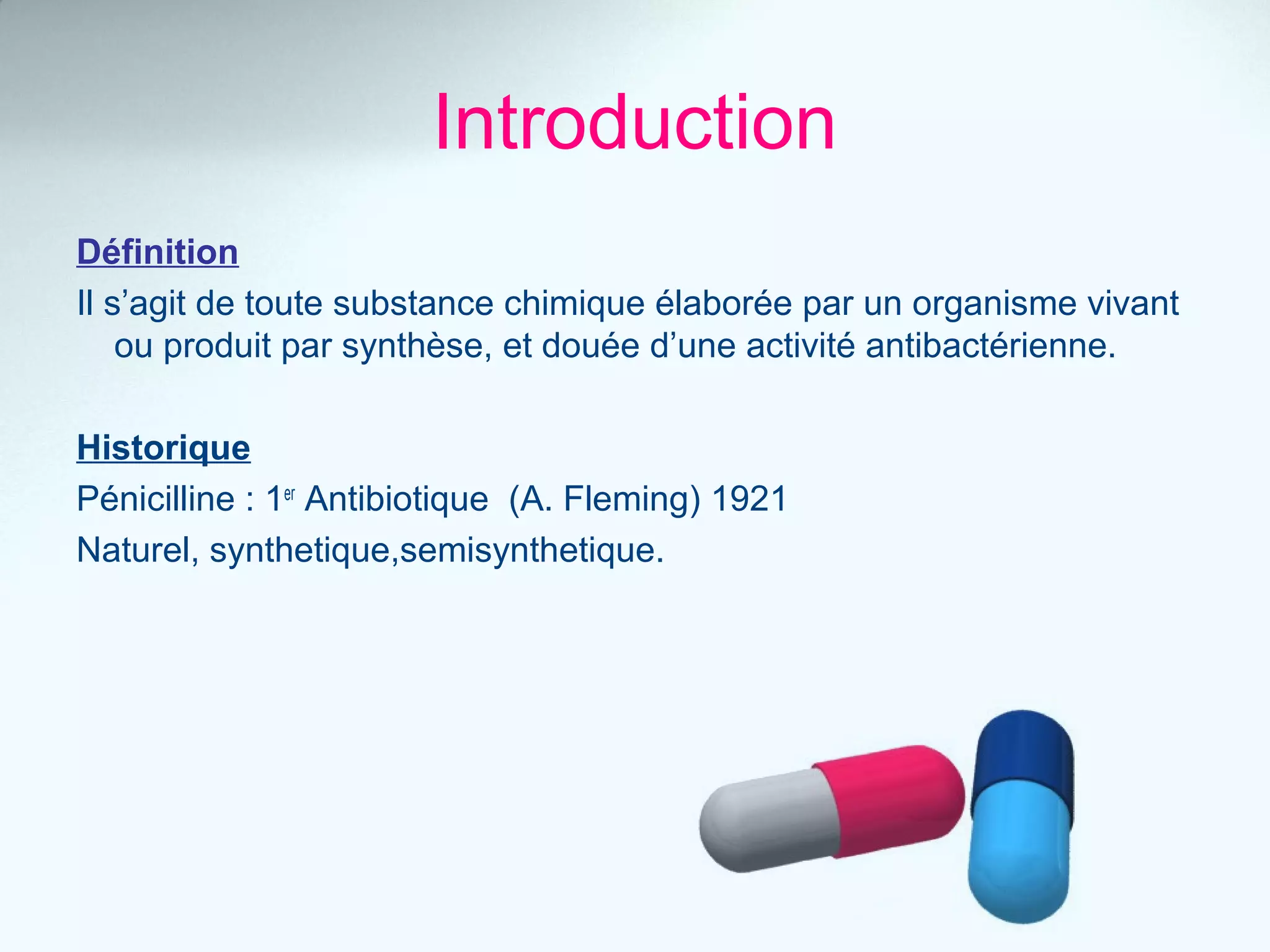 Les Antibiotiques , Conduite a tenir pratique | PPT
