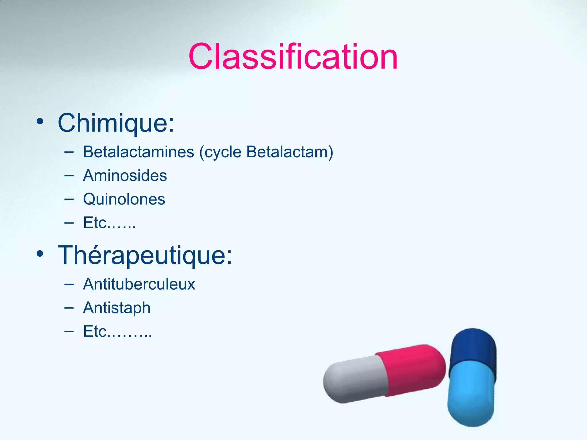 Les Antibiotiques , Conduite a tenir pratique | PPT