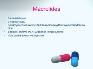 Les Antibiotiques , Conduite a tenir pratique | PPT