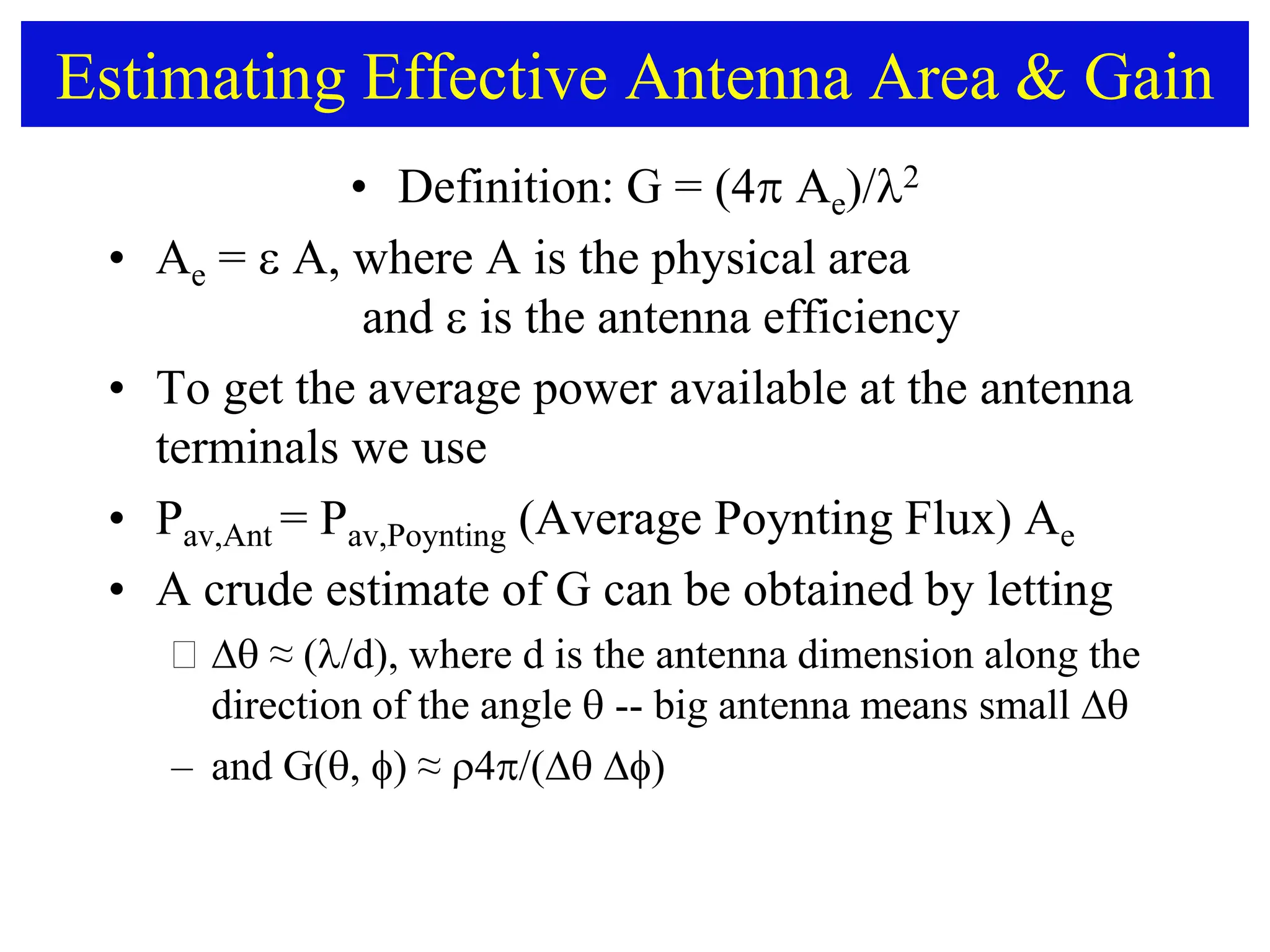 AntBrief123A12-6-07.pptMaxwell’s Equations & EM Waves | PPT