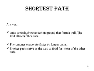 Ant colony optimization | PPT