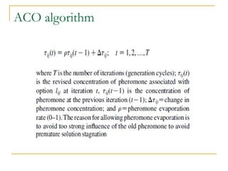 Ant colony optimization | PPT