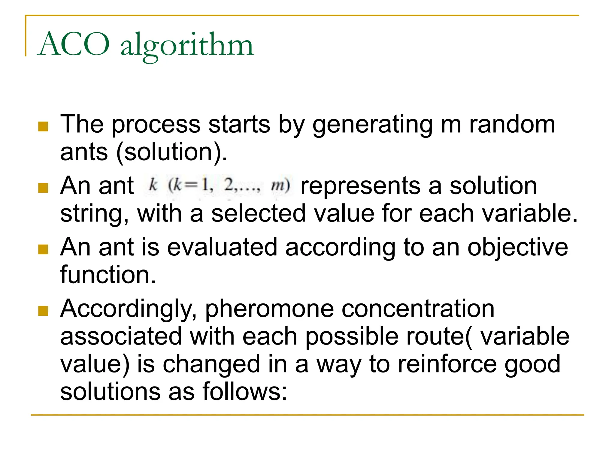 An overview of antcolonyoptimization.ppt