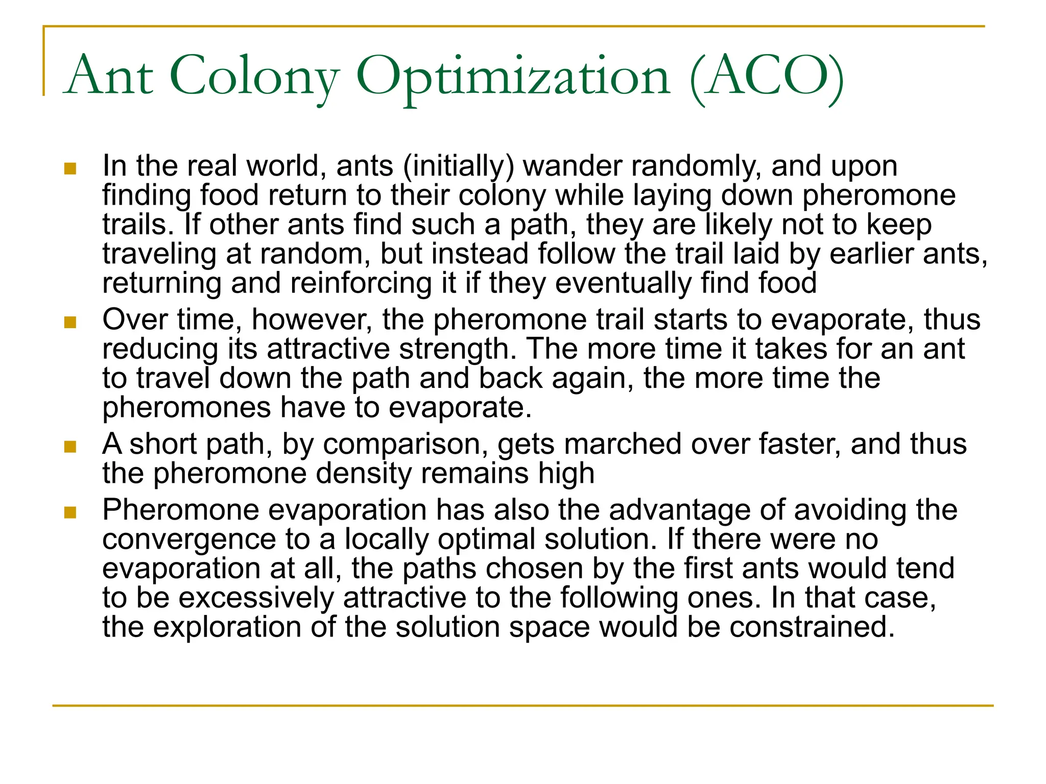 An overview of antcolonyoptimization.ppt