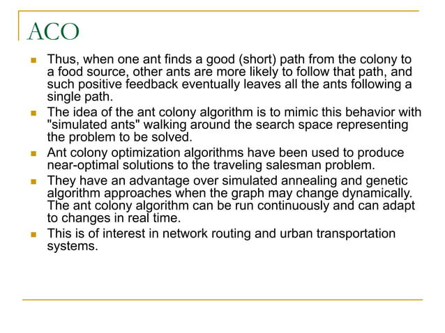 An overview of antcolonyoptimization.ppt