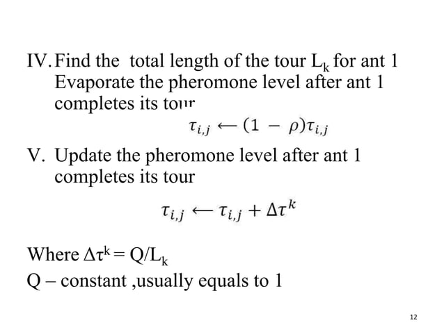 Ant Colony Optimization Aco Pptx