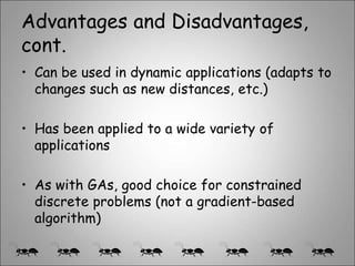 Ant Colony Optimization algorithms in ADSA | PPT