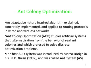Ant colony Optimization | PPT