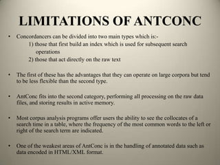 Antconc | PPTX