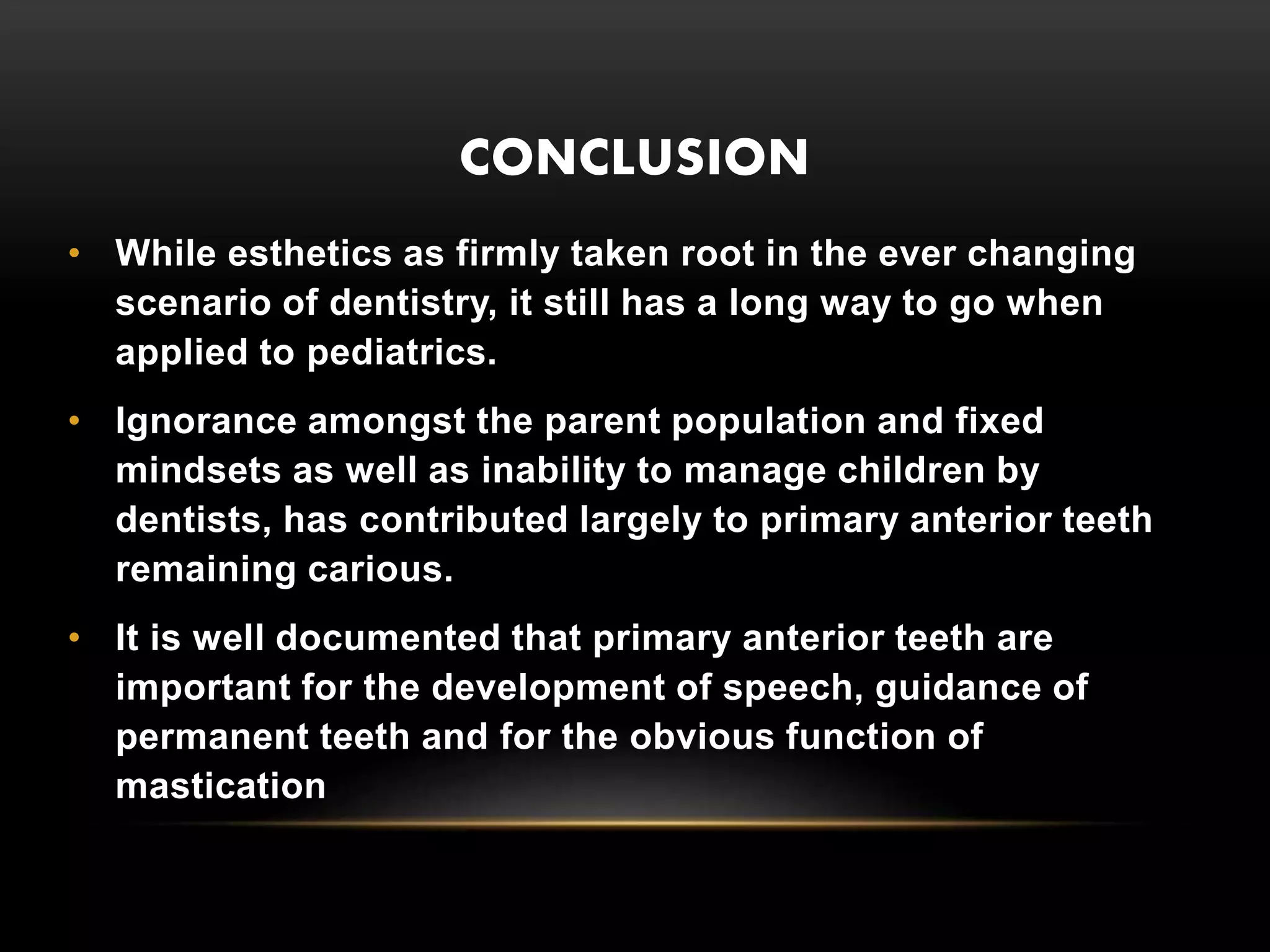 Anterior crowns in pediatric dentistry | PPTX