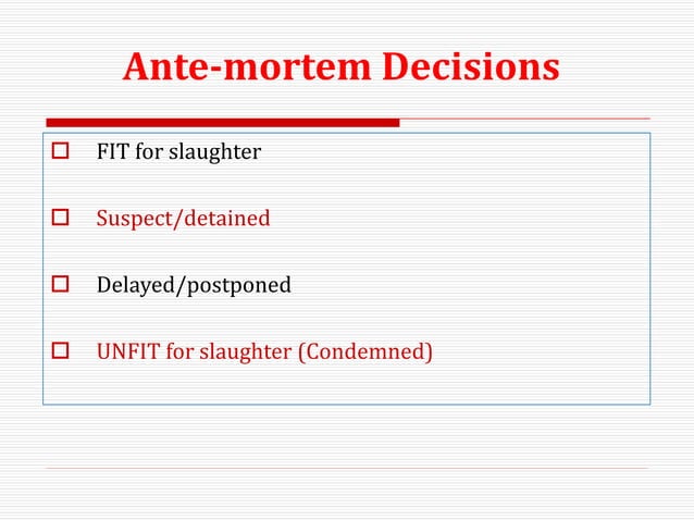 Ante-mortem-Examination-1.ppt | Veterinary Medicine | Pets