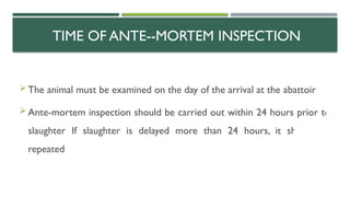 The Ante-Mortem examination of animals.pptx
