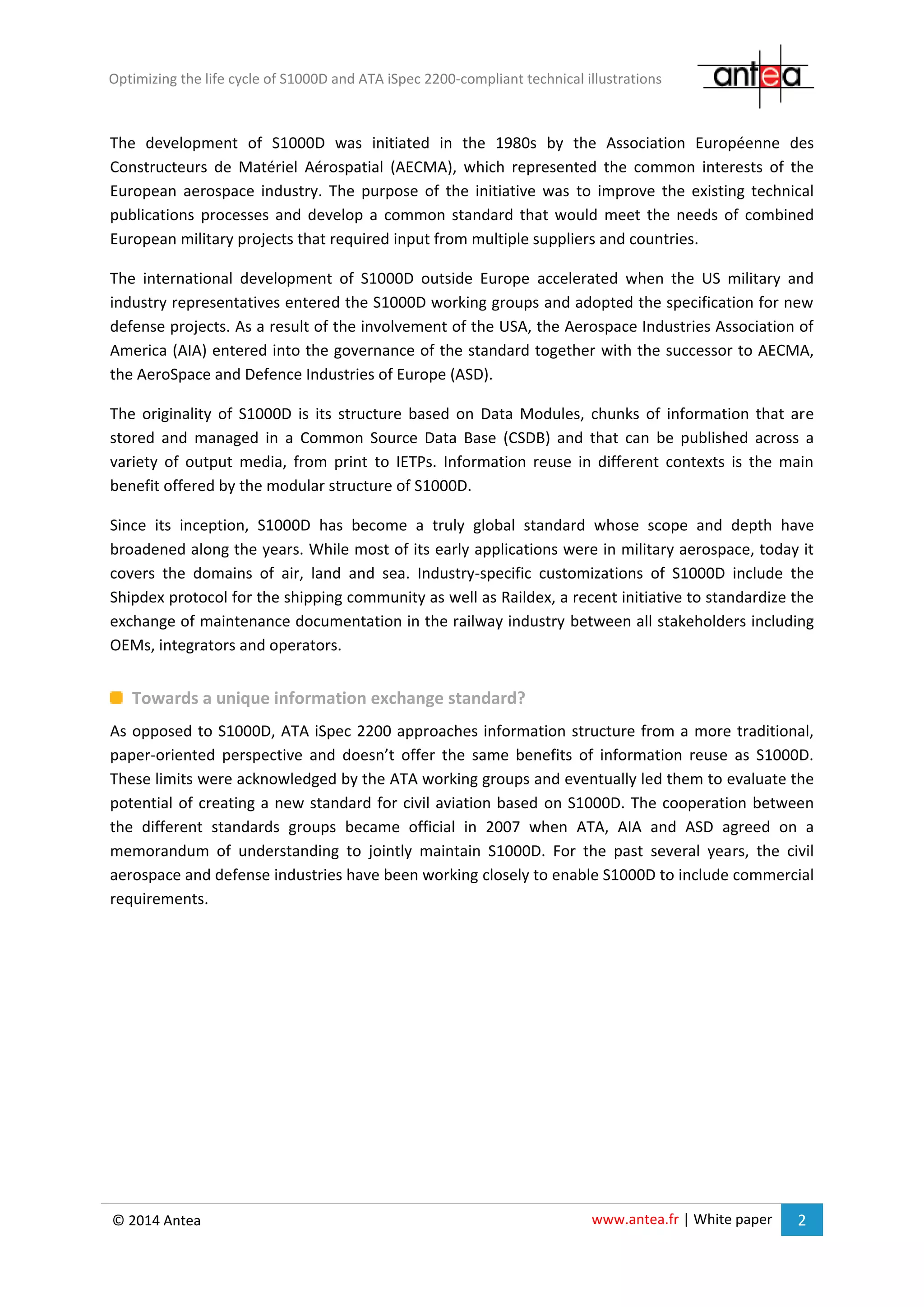 Antea technical illustration white paper | PDF