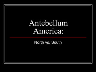 Antebellum america jwt | PPT