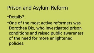 Antebellum Social Reforms | PPTX