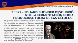 Antecedentes históricos de la Bioquímica. | PDF