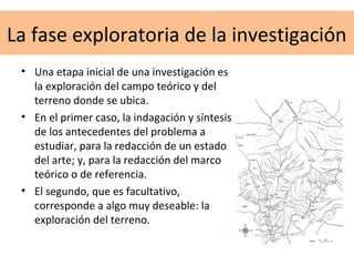 Antecedentes y estado del arte del problema de investigación | PPT