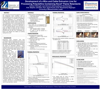 Development of a Wire and Cable Extrusion Line for Processing ...