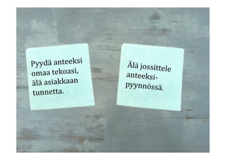 Pahoittelut ja anteeksipyyntö: vasta-alkajan käsikirja | PDF