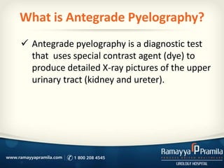 Antegrade and retrograde pyelography | PPTX