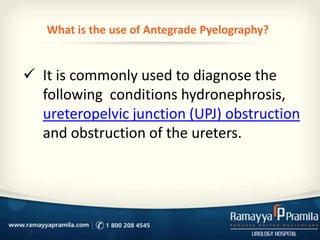 Antegrade and retrograde pyelography | PPTX